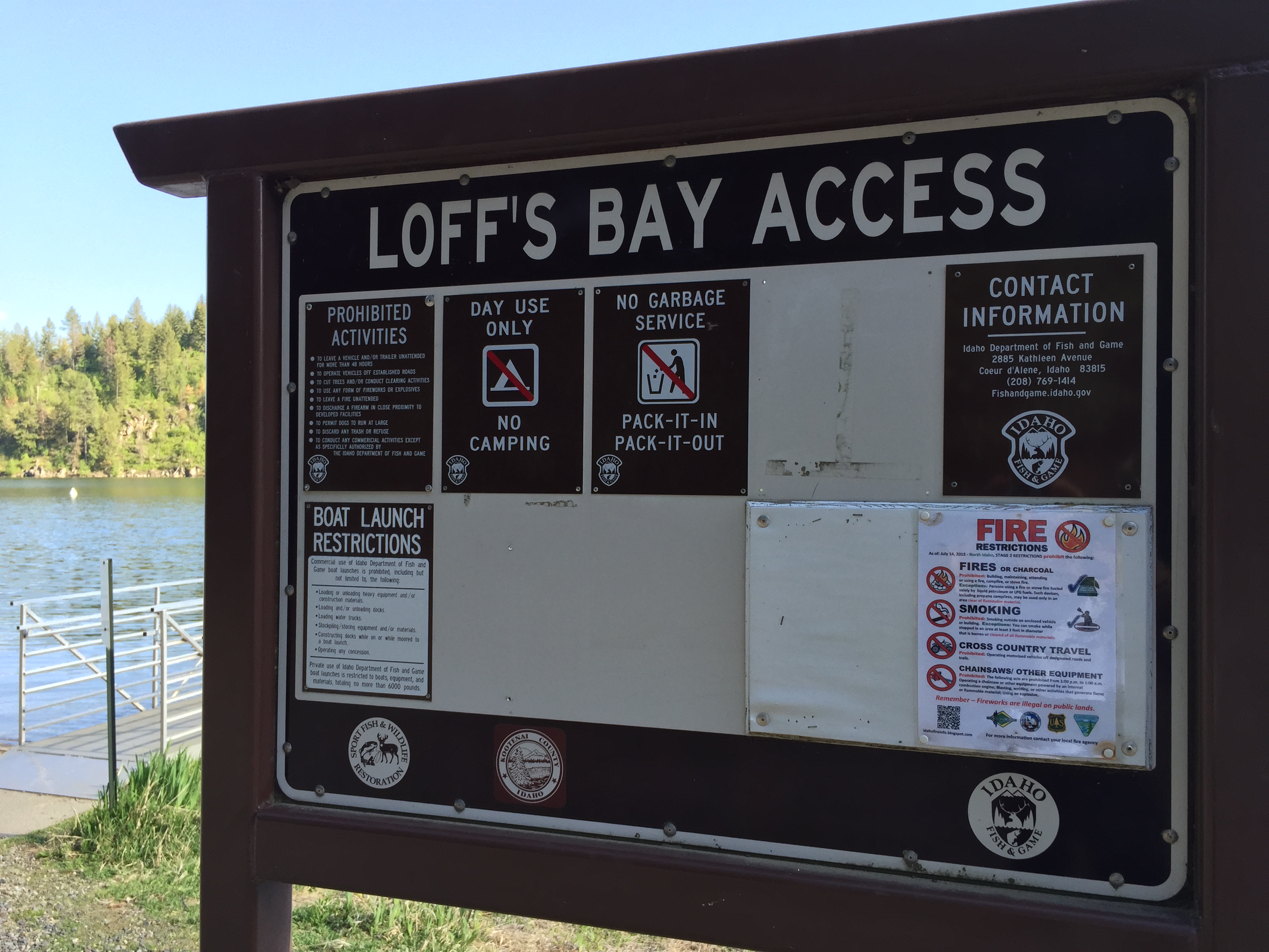 Loff's Bay boat launch reopens July 13 | Idaho Fish and Game