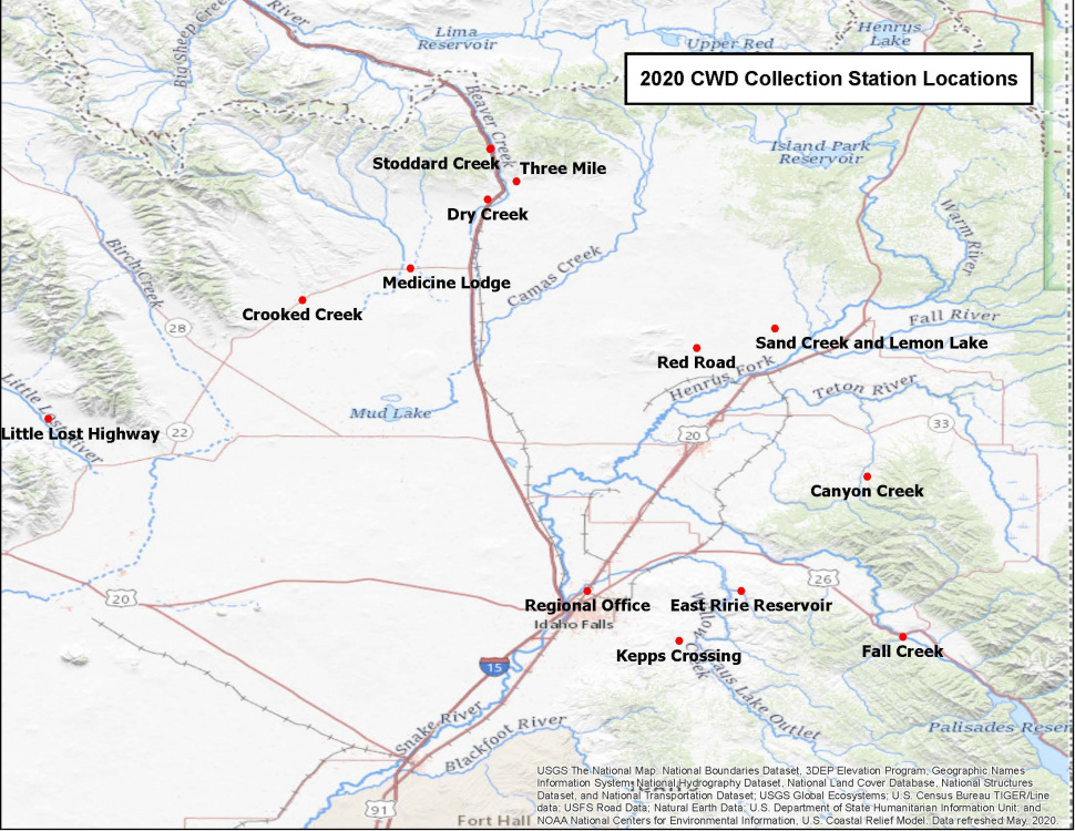 CWD sampling in the Upper Snake | Idaho Fish and Game