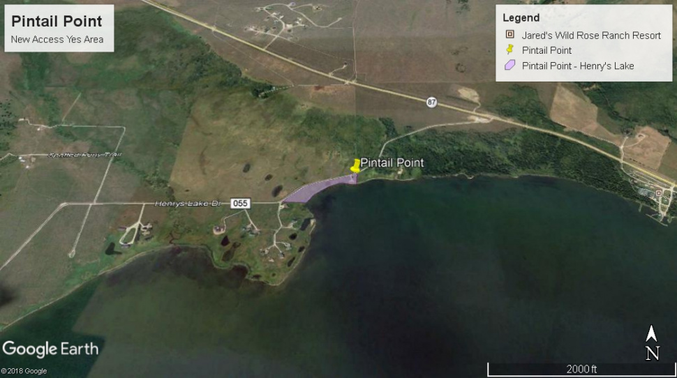 Pintail Point at Henrys Lake opens to the public through Access Yes ...