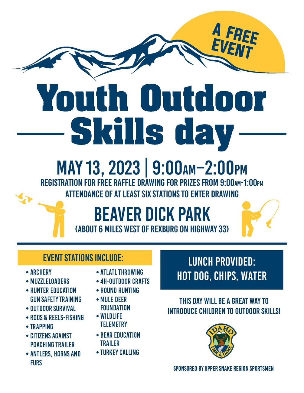 Youth Outdoor Skills Day set for May 13, at Beaver Dick Park | Idaho ...