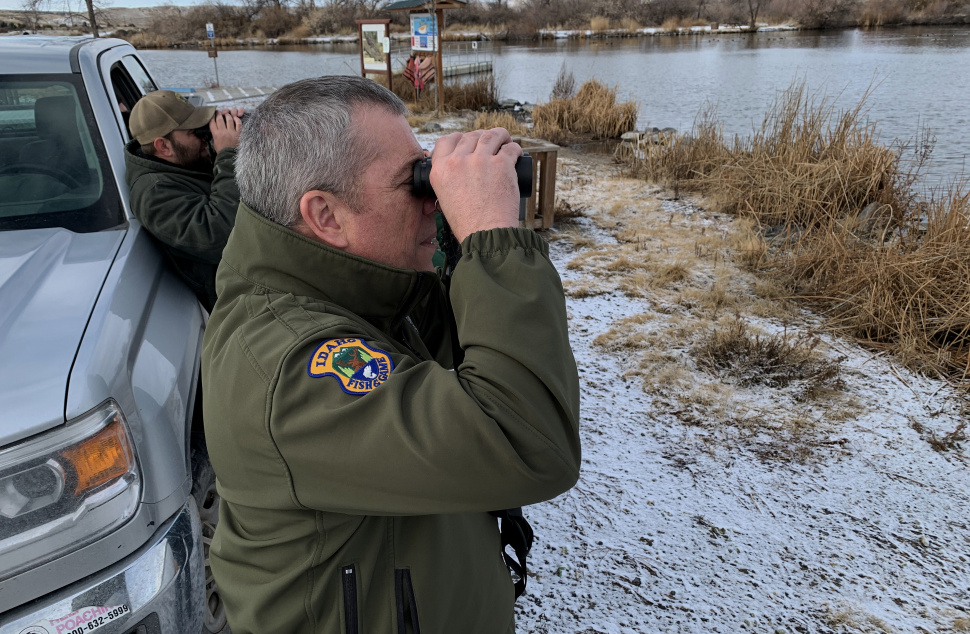 Annual waterfowl count conducted at the Hagerman Wildlife Management ...